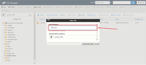 How To Enable Disable Directory Listing With Htaccess Via Cpanel Couchdeck