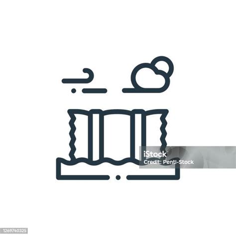 흰색 배경에서 격리된 베일 벡터 아이콘입니다 웹 사이트 디자인 및 모바일 앱 개발을위한 개요 얇은 라인 베일 아이콘 얇은 라인 베일 윤곽선 아이콘 벡터 일러스트레이션입니다