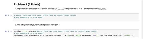 Solved Problem Points Implement The Simulation Of A Chegg