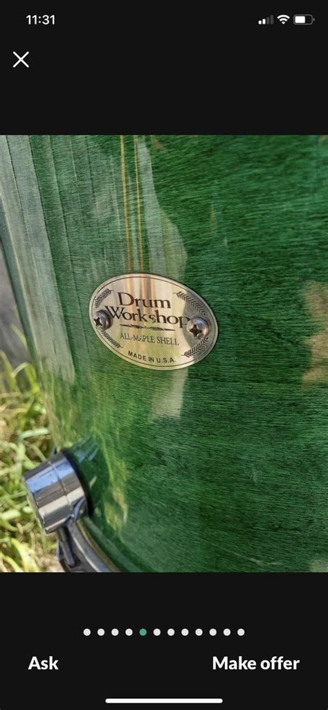 Saw On Offer Up Is This Dw Or Pdp Lugs Are Pdp But Badge Is Drums Workshop And Dude Is Pricing