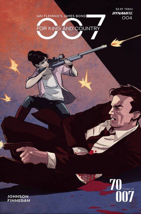 Ian Flemings James Bond 007 For King And Country 4g Dynamite Entertainment Comic Book
