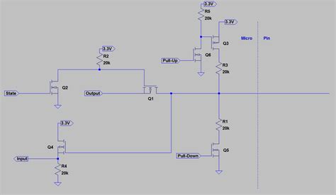 Is This An Accurate Model Of A Microcontroller Pin Electrical Engineering Stack Exchange