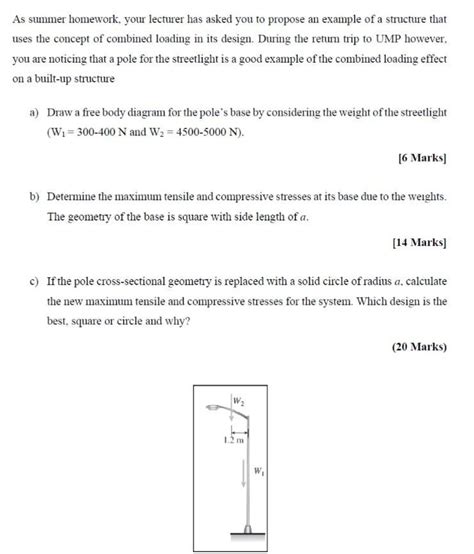 Solved As Summer Homework Your Lecturer Has Asked You To Chegg