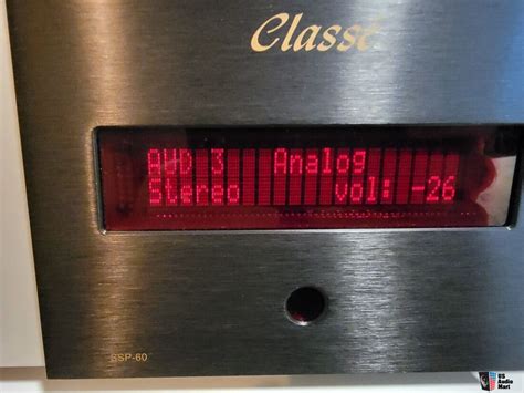 Classe Ssp 60 Surround Preamp Processor Fully Serviced New Display