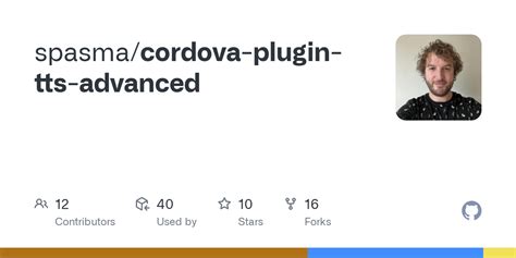 Github Spasma Cordova Plugin Tts Advanced