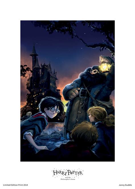 Harry Potter Prints By Jonny Duddle Arena Illustration