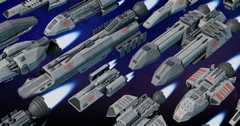 Spaceships In Orbit Bundle Packs Unity Asset Store