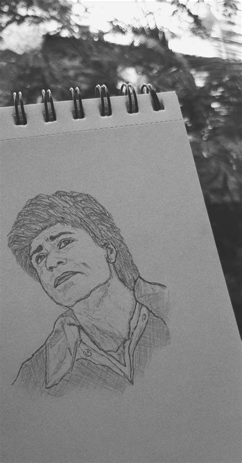 Sketch Of Shah Rukh Khan