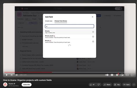 Asana Created Fields Dont Appear When Trying To Customize Ask The Community Asana Forum