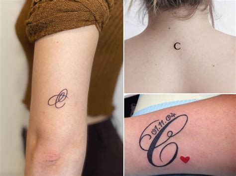 The Letter C Tattoos Design