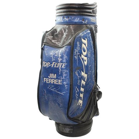 Jim Ferrees Personal Golf Bag Signed By Field Including Gary Player