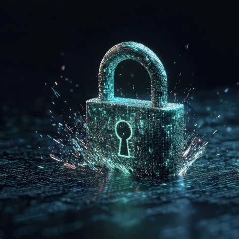 The Importance Of Locking Your Digital Space Cybersecurity And Data Protection Insights Stock