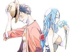 Luffy X Vivi Ideas Luffy One Piece Comic Vivi