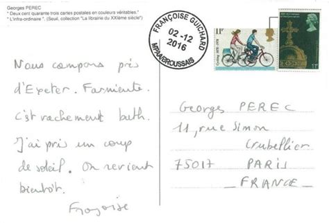 La Carte Postale Un Genre Littéraire En Particulier Linflux