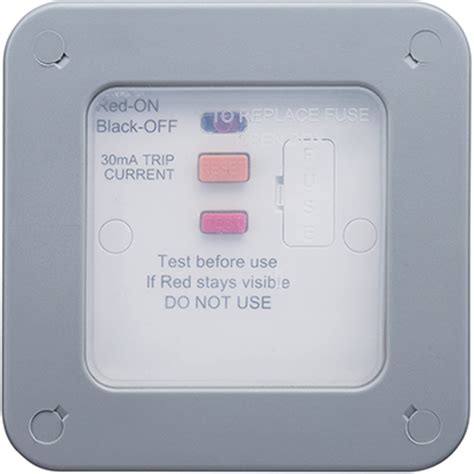 Electrical Supplier Rcd Protected Switched Fcu