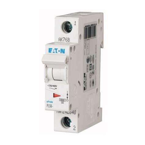 Pls6 C4 Mw Interruptor Termomagnético 1 Polo Ac Mecatronica Shop