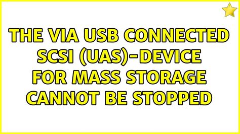 Usb Scsi Mass Storage Device At Robert Bible Blog