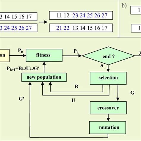 A Example Of Crossover B Example Of Mutation C Block Scheme Of Download Scientific Diagram