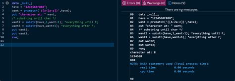 Find The First Occurrence Of Character In A String Sas Support