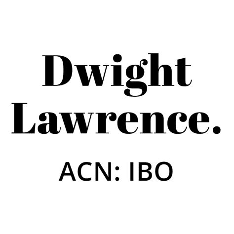 Dwight Lawrence Acnibo Bridgewater Ns