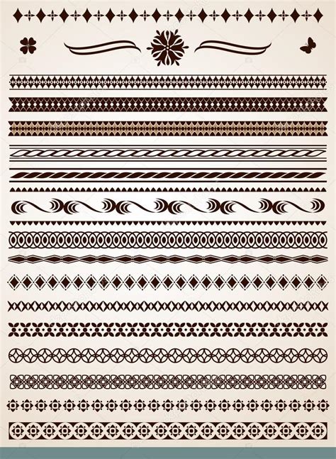 Text And Page Borders Stock Vector By Olivi 31369119