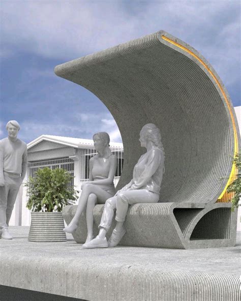 3d printed concrete bench parametricarchitecture artofit