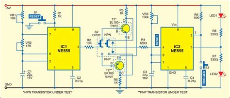 Transistor Tester Circuit Diagrams Pdf Circuit Diagram