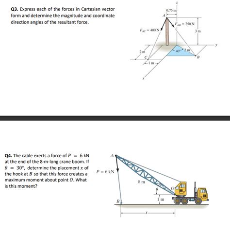 Solved Q1 Determine The Magnitude And Direction Of The Chegg Com