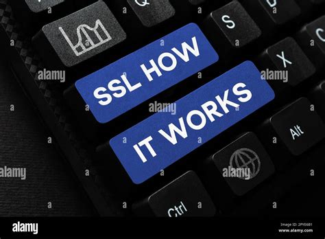 Hand Writing Sign Ssl How It Works Business Overview Session Key Is