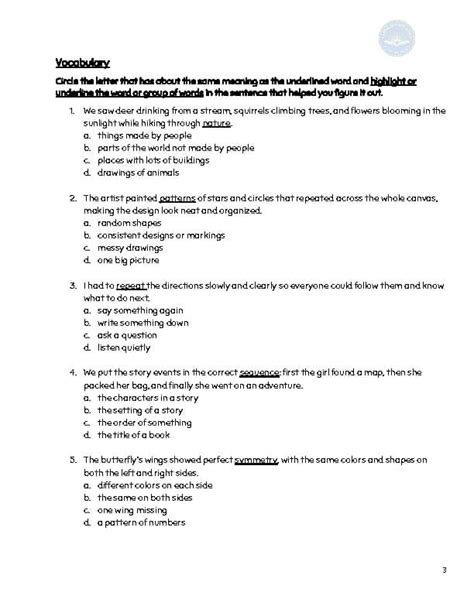 Savvas Aligned Third Grade Weekly Homework Packet Unit 2 Week 1 Tpt