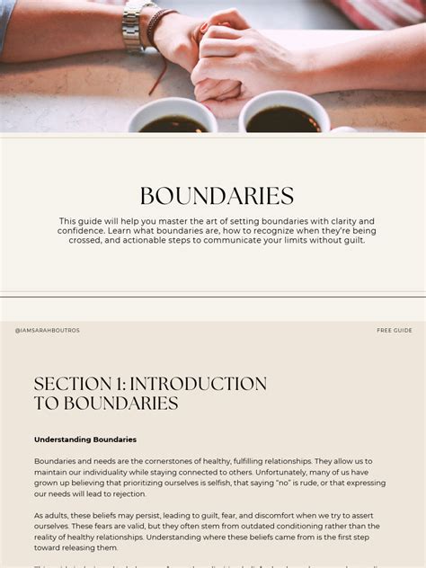 free guide boundaries pdf fear psychological concepts