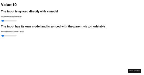 Alpinejs Playground Codesandbox