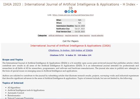 ijaia journal on linkedin submit your research articles