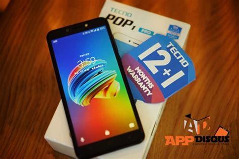 Hand On Tecno Pop Pro Techfeedthai