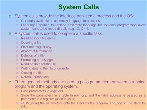 Operating System Structure Ppt