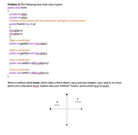 Solved Problem The Following Java Code Class Is Given Chegg