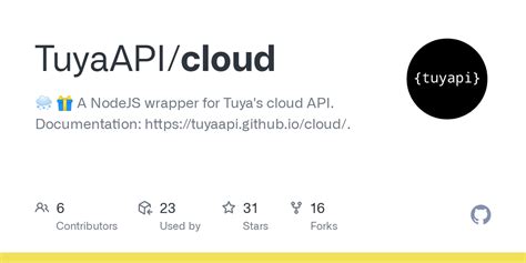 github tuyaapi cloud 🌨 🎁 a nodejs wrapper for tuya s cloud api