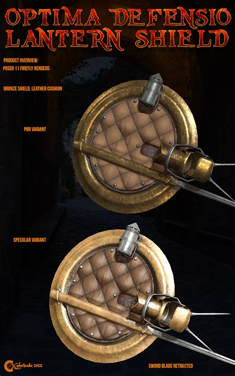 Optima Defensiolantern Shield 3d Models Cybertenko