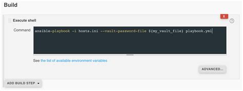 Ansible Vault Password In Jenkins Virtualizationautomation