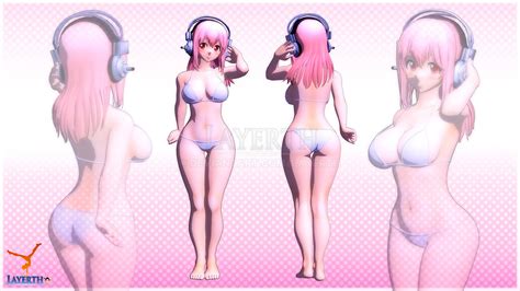 Super Sonico By Layerth 3d On Deviantart