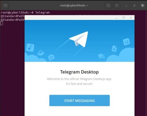 How To Install Telegram Desktop On Ubuntu LTS Focal Fossa CyberITHub