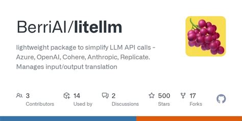 Litellm Simple Library To Standardize Openai Cohere Azure Anthropic Llama2 Llm Input