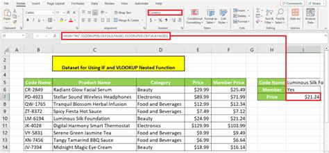 How To Use If And Vlookup Nested Functions In Excel 5 Examples Pc Guide