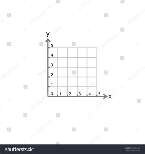 Xy 그래프 흰색 배경에 고립된 클리파트 스톡 벡터 로열티 프리 1949896522 Shutterstock
