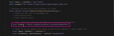 How To Send Your Framer Form Data To A Custom Backend With Buildship