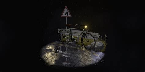 procedural rain puddle shader live link code in comments r webdev