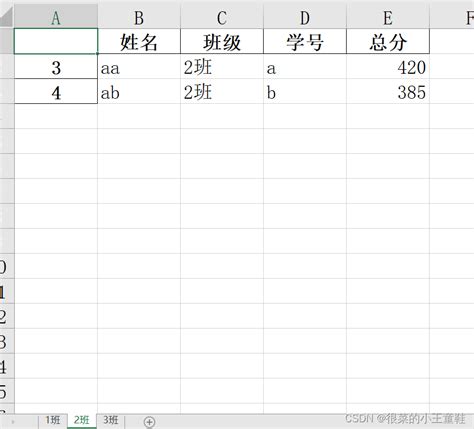 Pandas基础之对excel表格的操作pandas操作execl Csdn博客
