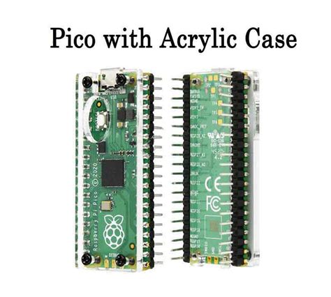 Raspberry Pi Pico Or Pico W Or Pico With Acrylic Case Kit Uas Factory Co Ltd
