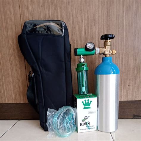 Jual Tabung Oksigen Portable Plus Regulator Plus Nassal Shopee Indonesia