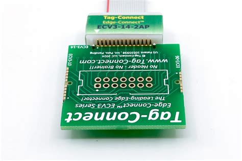 Ecv Ap Idc Pin Castellated Edge Connector Tag Connect